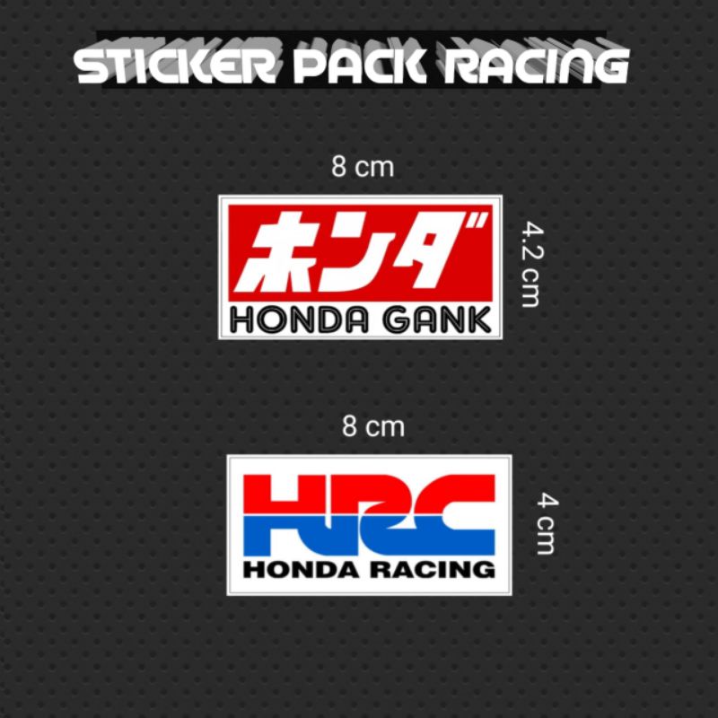 Jual STIKER HONDA GANK STIKER HONDA RACING | Shopee Indonesia Jual STIKER HONDA GANK STIKER HONDA RACING | Shopee Indonesia
