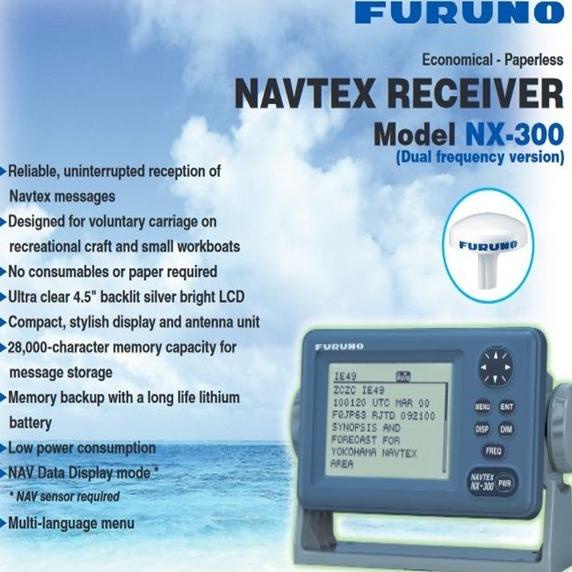 Jual Furuno Navtex Nx-300 Gps Receiver Kapal Ori Baru Marine Nx300 ...