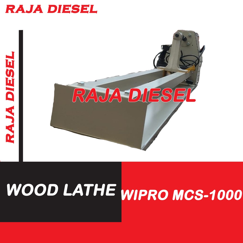 Jual MESIN BUBUT KAYU / WOOD LATHE MACHINE 1000 mm WIPRO MCS-1000 ...