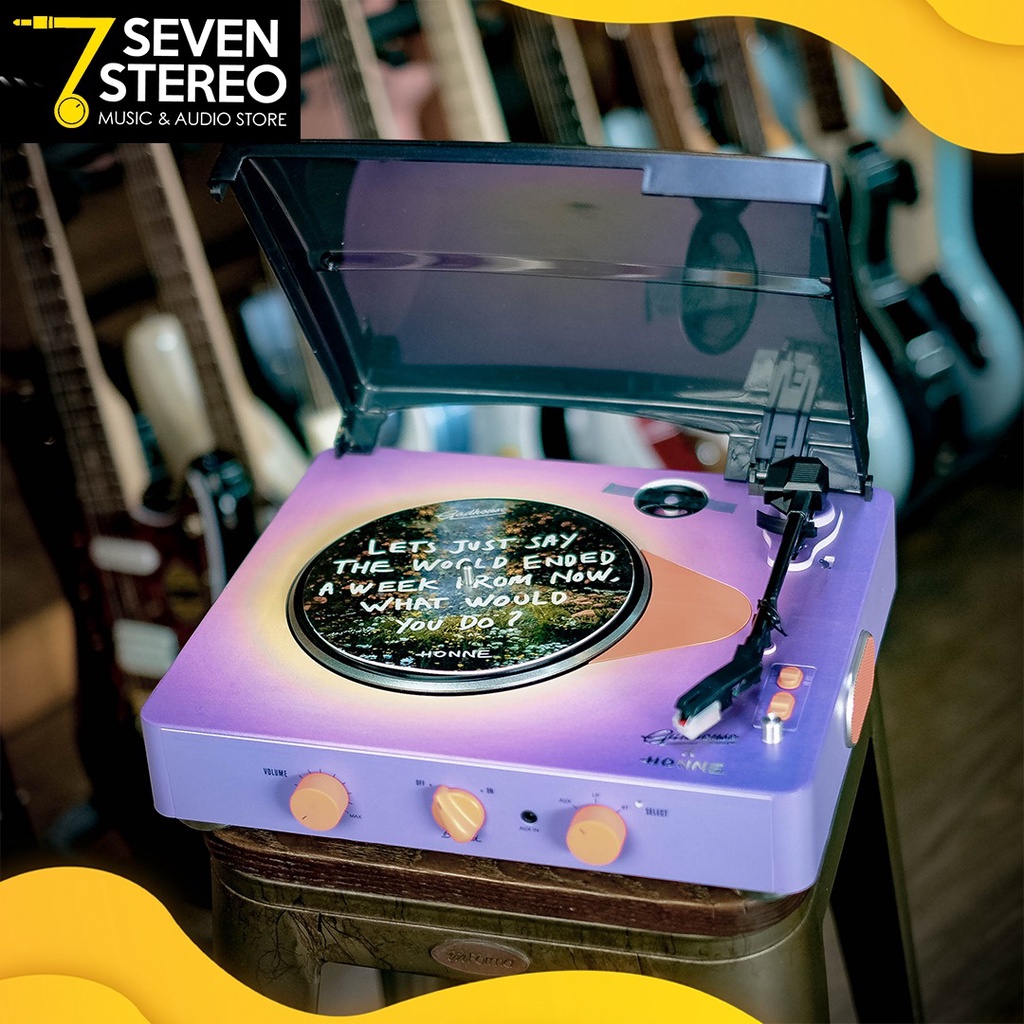 Jual GADHOUSE x HONNE Brad Vinyl Turntable Player Pemutar Piringan ...