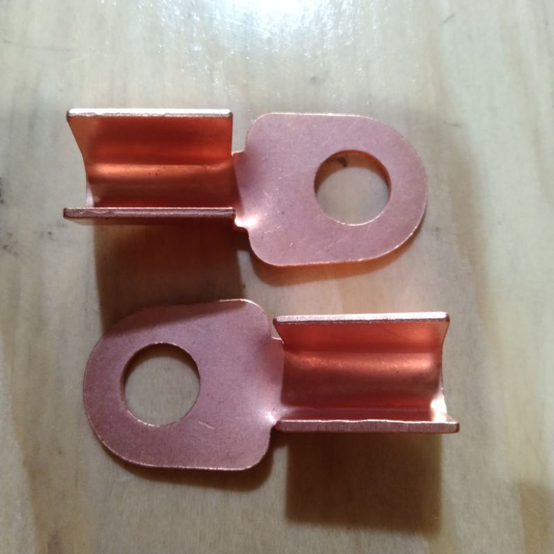 Jual 2pc 1set nepel skun klem terminal tembaga kabel aki M10 baut 14 ...