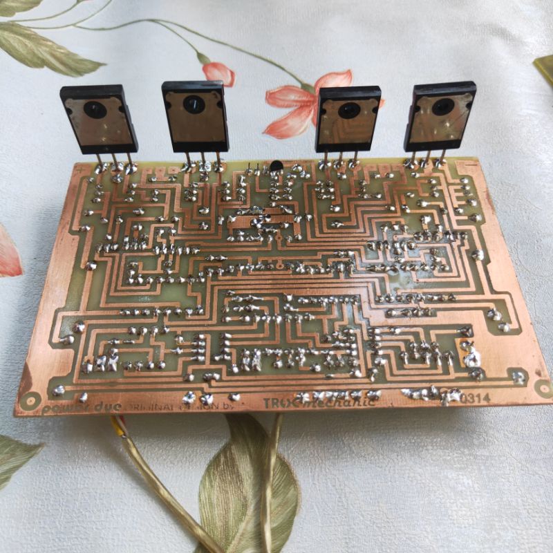 Jual Kit Driver amplifier class GB 1.3/PCB driver amplifier komplit ...