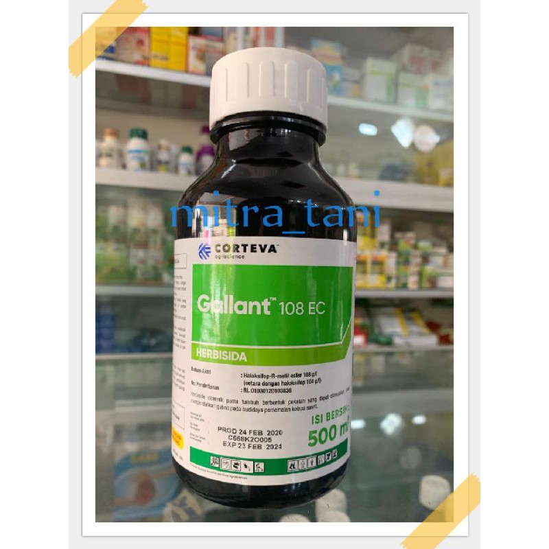 Jual pembasmi rumput daun sempit GALLANT 108EC 500ml dari CORTEVA ...