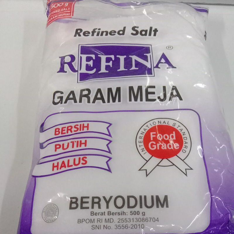 Jual Garam Refina 500 g | Shopee Indonesia