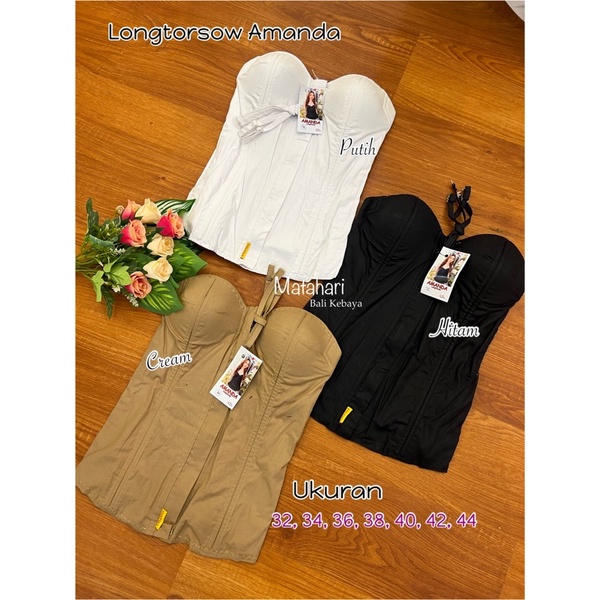 Jual Lontorsow/kamisol amanda (cream, putih, hitam) | Shopee Indonesia