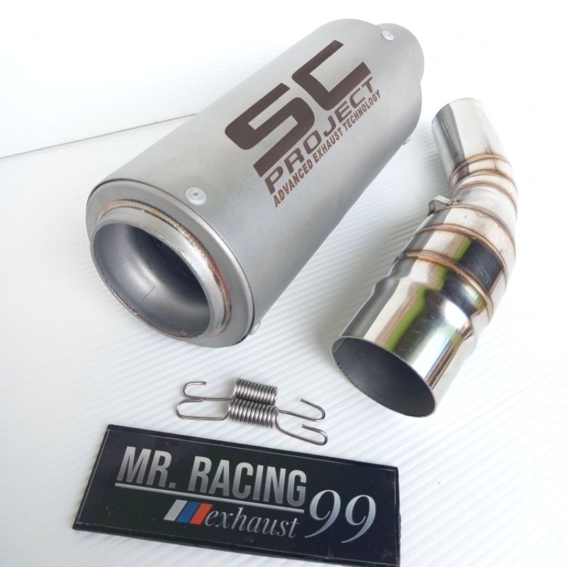 Jual Knalpot Racing SC PROJECT CR - T Paket Slip On CBR250RR - Cbr150r ...