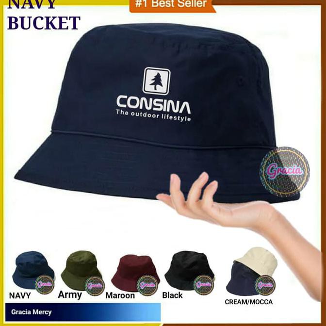 Jual Promo Spesial - Consina Outdoor Custom Hat - Topi Bucket Pria - W1 ...