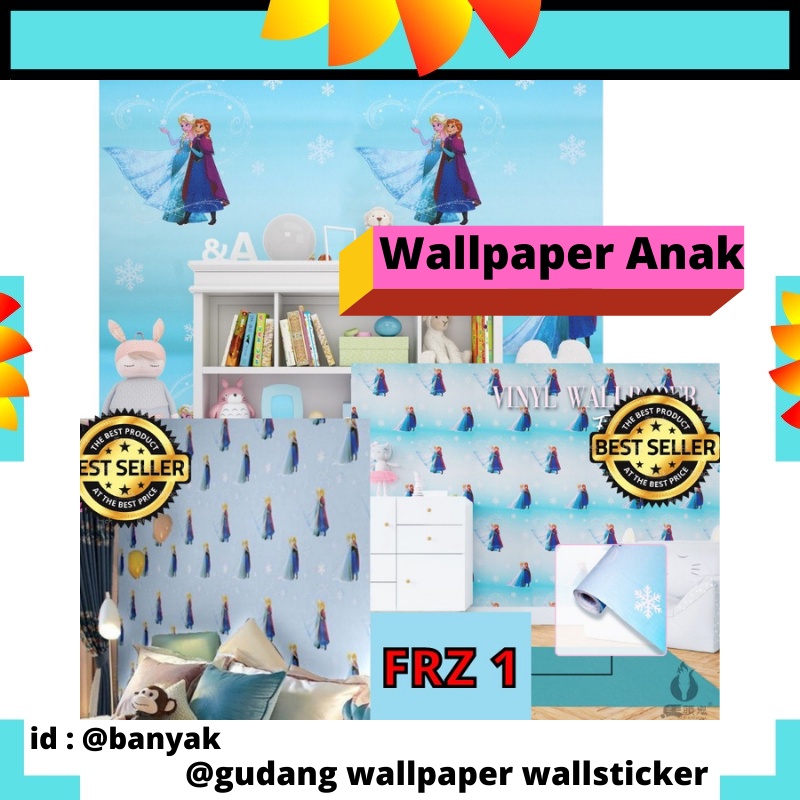 Jual GD WALLPAPER FROZEN WALPAPER WELPEPER WALL PAPER STIKER STICKER ...
