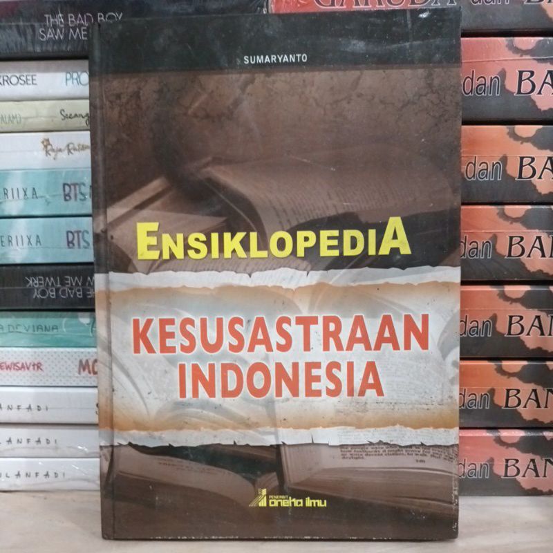 Jual Ensiklopedia Kesusastraan Indonesia Sumaryanto. Original Hard ...