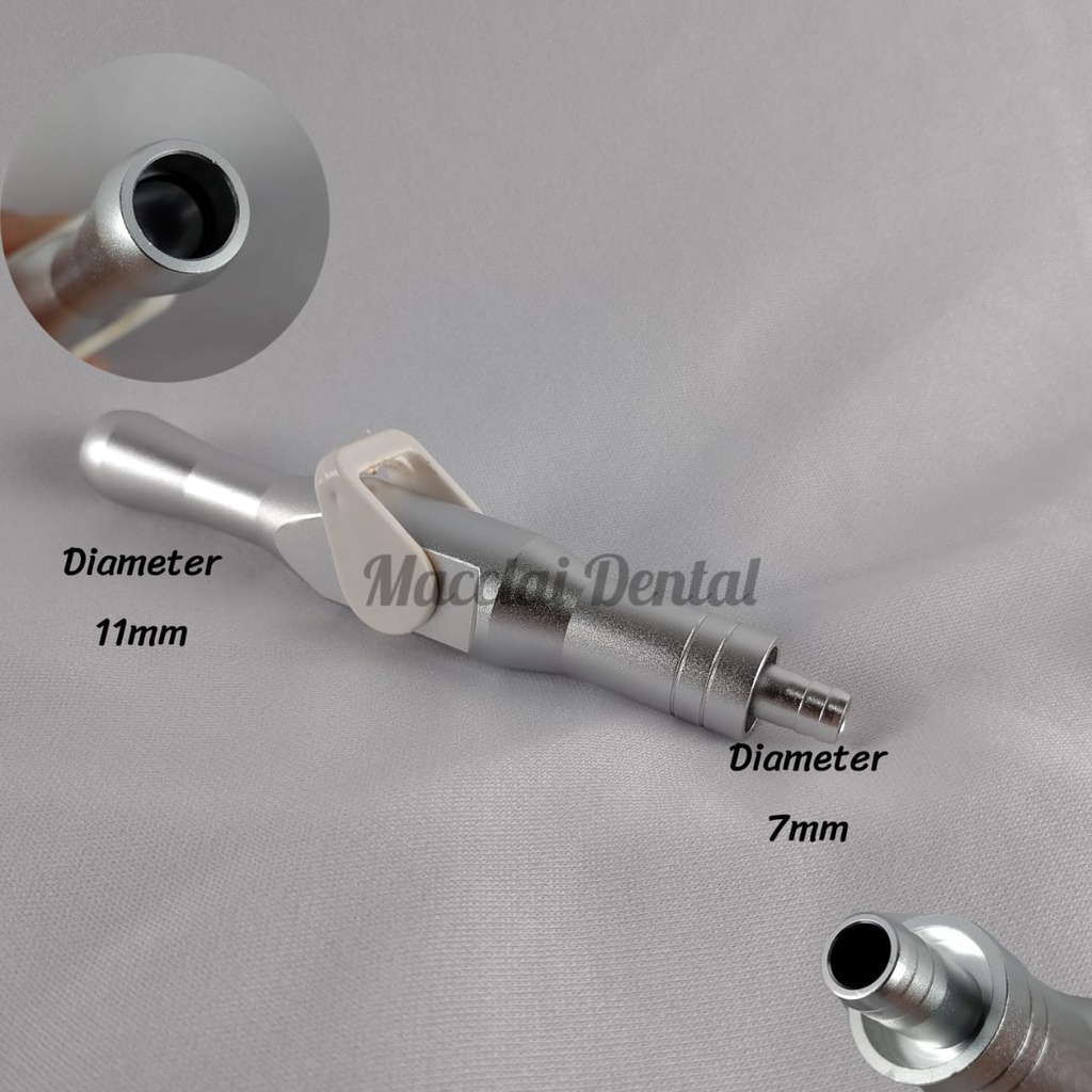 Jual HEAD SUCTION SPAREPART DENTAL UNIT / KEPALA SUCTION / ALMUNIUM ...