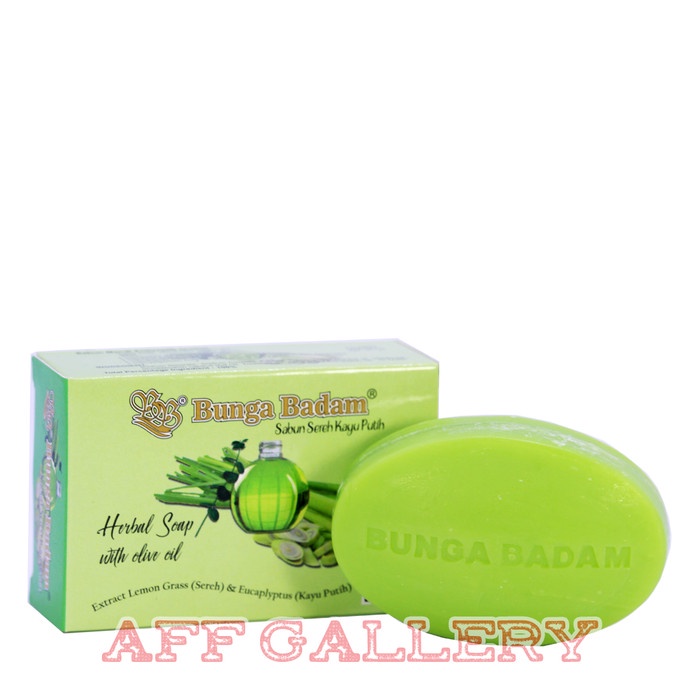 Jual Sabun Sereh KAYU PUTIH BUNGA BADAM Sabun SEREH DAN KAYU PUTIH ...