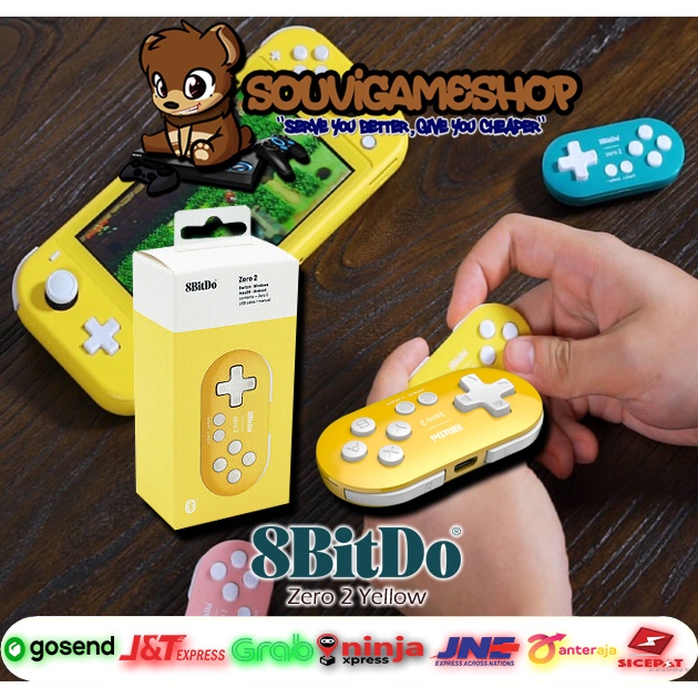 Jual 8BITDO ZERO 2 MINI WIRELESS GAMEPAD CONTROLLER FOR SWITCH ANDROID ...