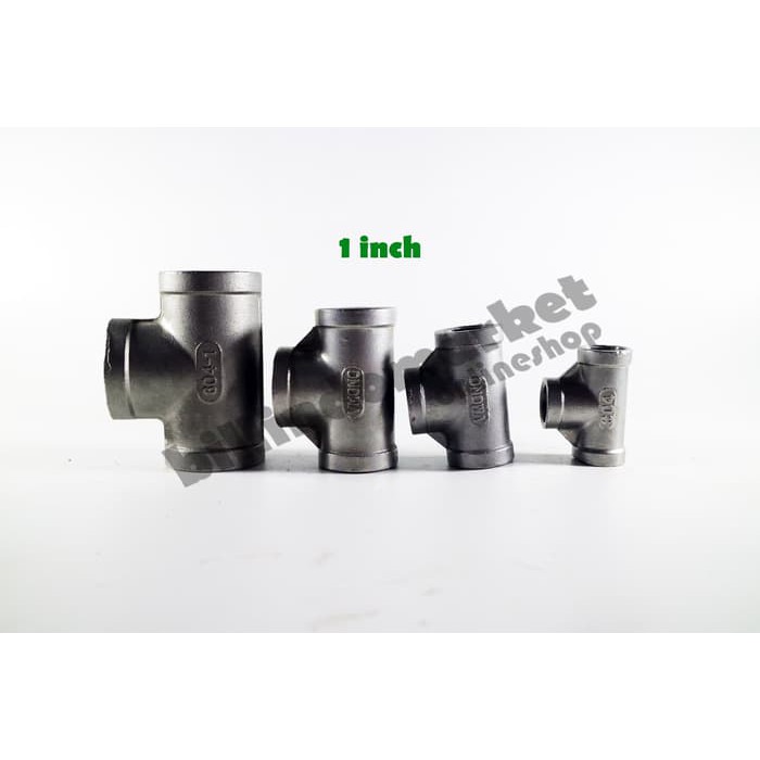 Jual Tee 1 inch Stainless Steel 304 SINGAPORE QUALITY | Shopee Indonesia