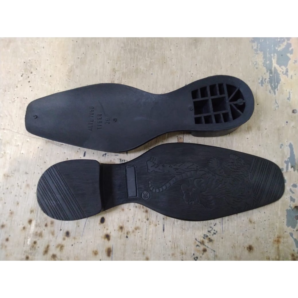 Jual Outsole Sol Sepatu Pantofel Alas Bawah Lancip Anti Slip Lentur TPR ...