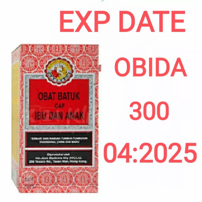 Jual Obat Batuk cap Ibu dan Anak (OBIDA)300 ml | Shopee Indonesia