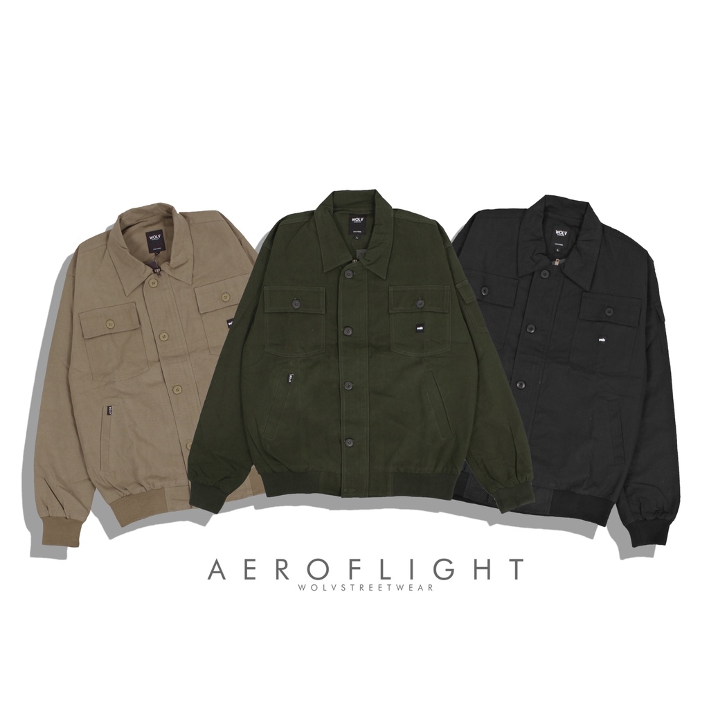 Jual Jaket Aero Flight Jaket Wolv Jaket Harrington Jaket Pria Jaket ...
