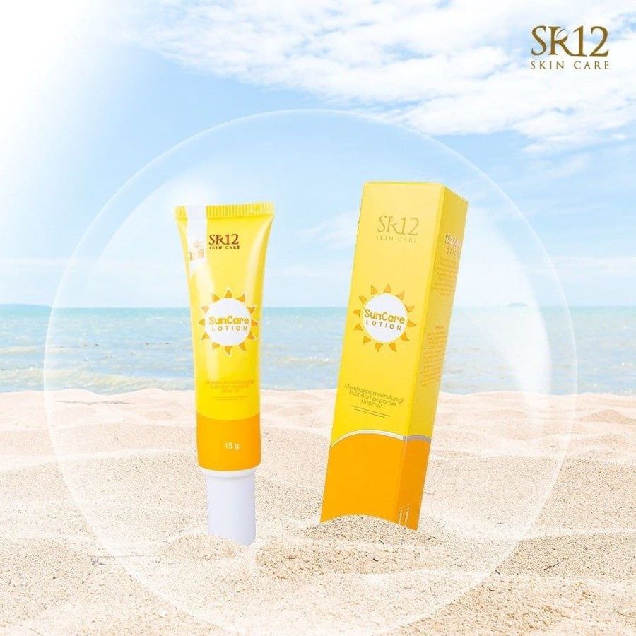 Jual SR12 Suncare Sunscreen Sunblock Mencerahkan Melindungi Wajah Dari ...