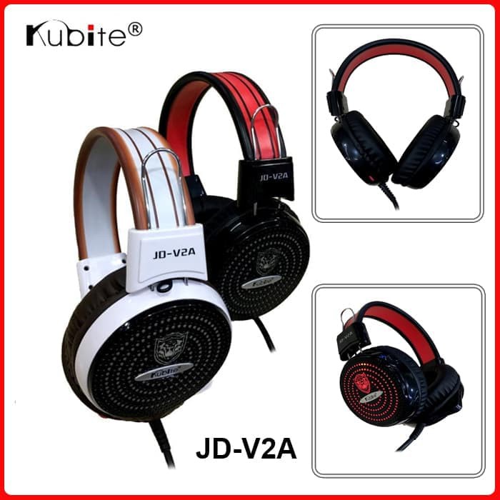 Jual Headset Gaming Kubite JD-V2A with LED | Shopee Indonesia