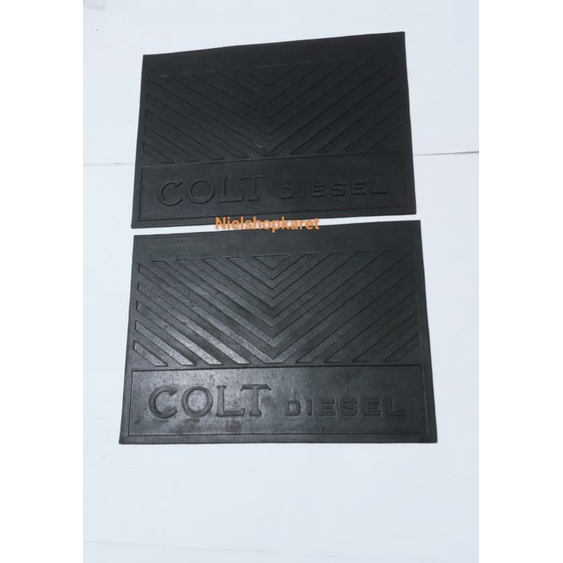 Jual Karpet Roda Colt Diesel Depan Karet (1 Set=2 Lembar) | Shopee ...