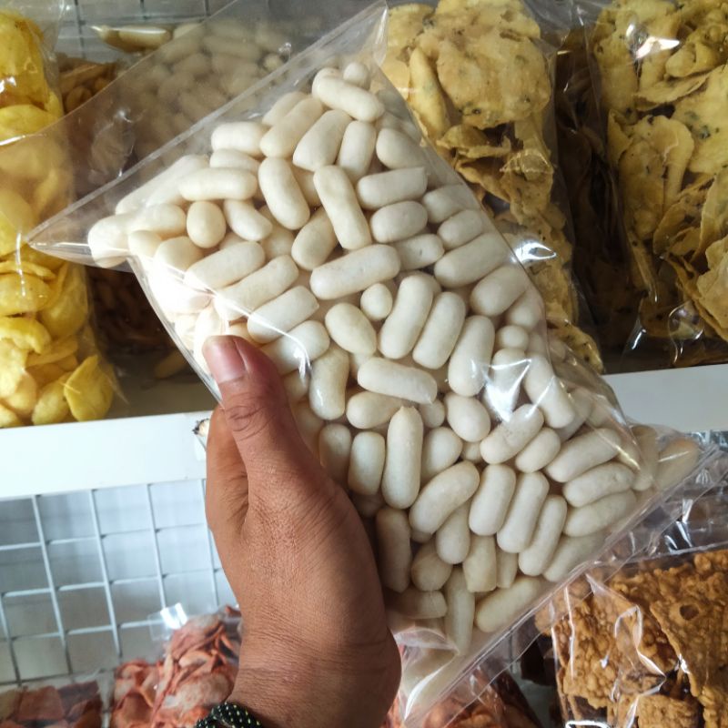 Jual pilus ikan renyah dan enak 200gr | Shopee Indonesia