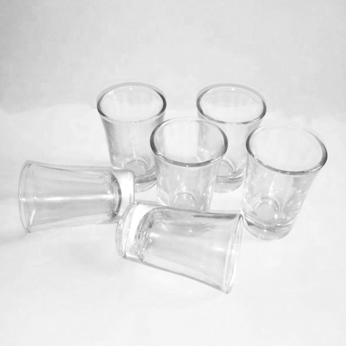 Jual Gelas Sloki Gelas kaca kecil 6pcs / Gelas Minum Bahan Kaca Tebal ...