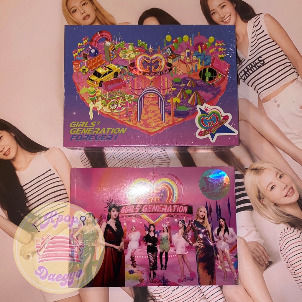 Jual Girls' Generation The 7th Album FOREVER 1 SNSD + Poster First ...