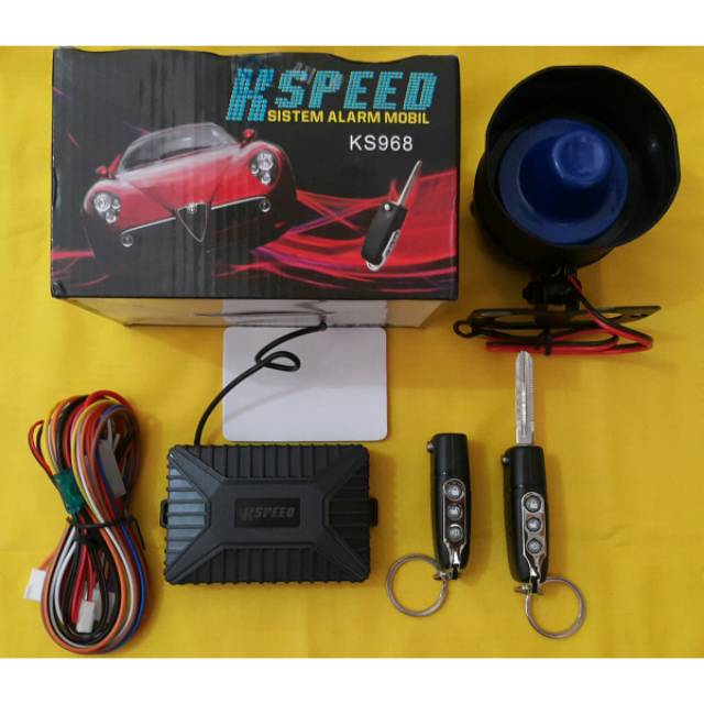 Jual Alarm mobil universal remot remote mobil model kunci lipat flip ...