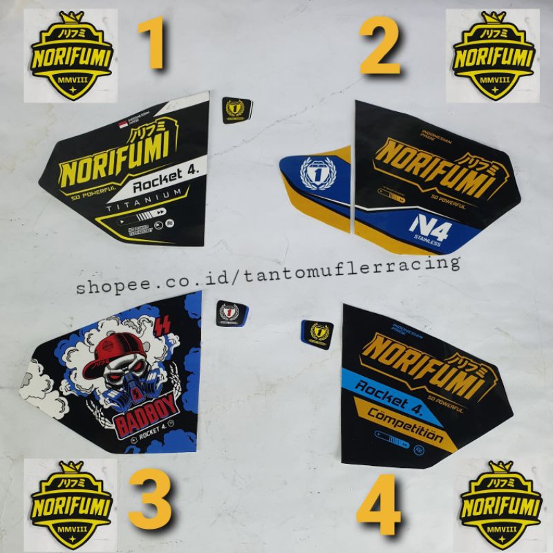 Jual STIKER VIRAL KNALPOT AWET BAHAN VYNIL TAHAN PANAS TAHAN AIR ...
