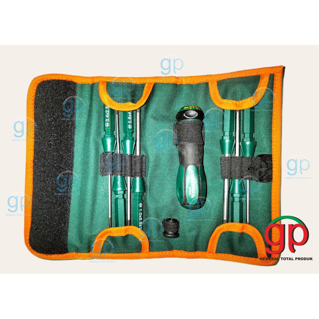Jual Jonnesway 9Pcs Interchangeable Screwdriver set Jonnesway Obeng Set ...