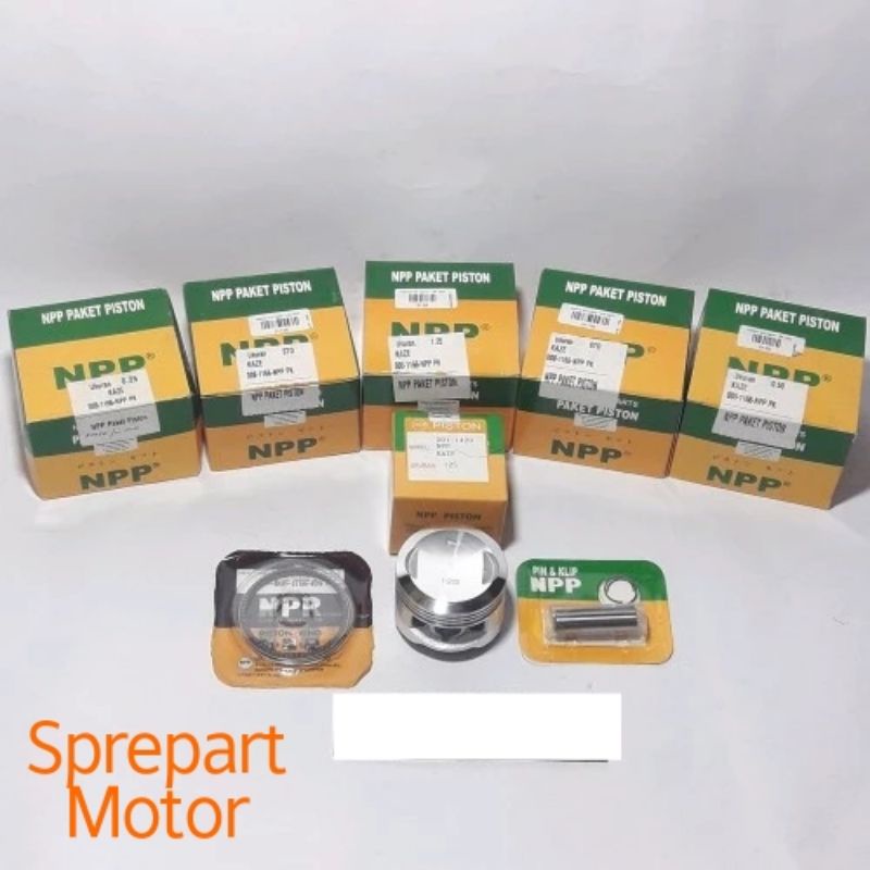 Jual Piston Kit Seher Seker Set NPP Kawasaki Kaze Oversize STD 025 075 ...