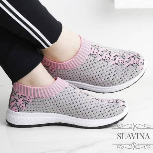Jual Sepatu Slip on Sablon ( MELANI ) | Shopee Indonesia