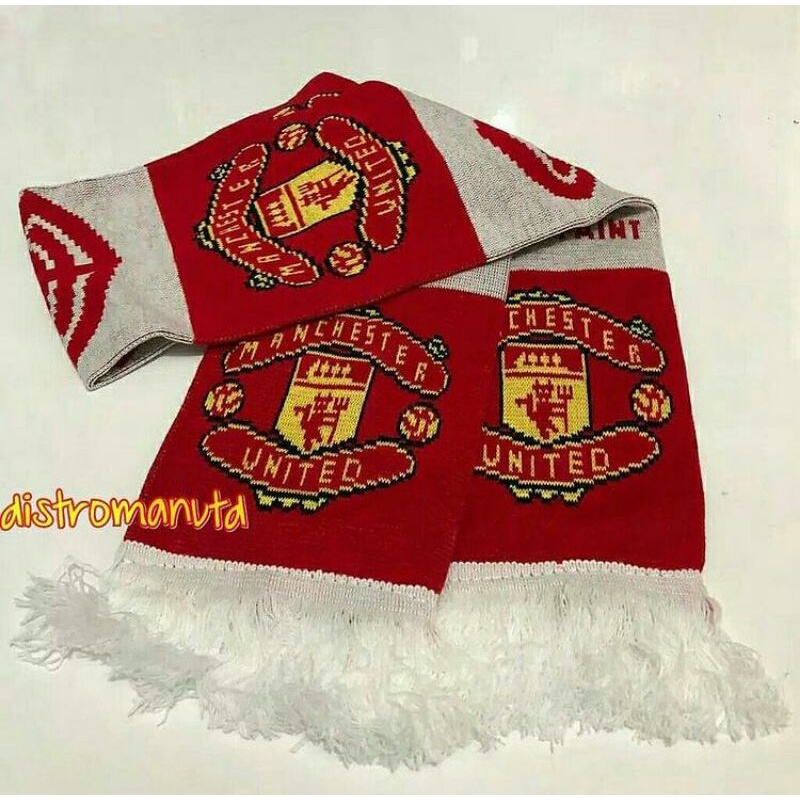 Jual Syal rajut manchester united | Shopee Indonesia