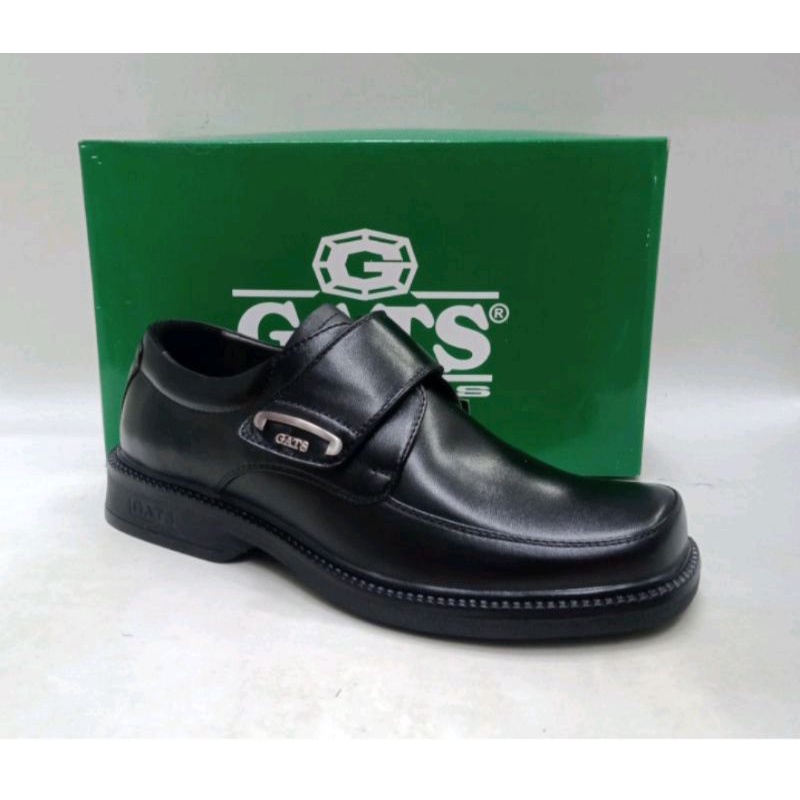 Jual Sepatu Kulit Gats RF 8002 Hitam | Shopee Indonesia