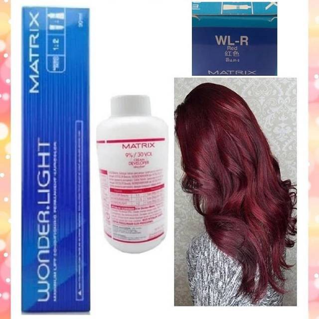 Jual MATRIX WONDER LIGHT - Semir cat rambut | Shopee Indonesia