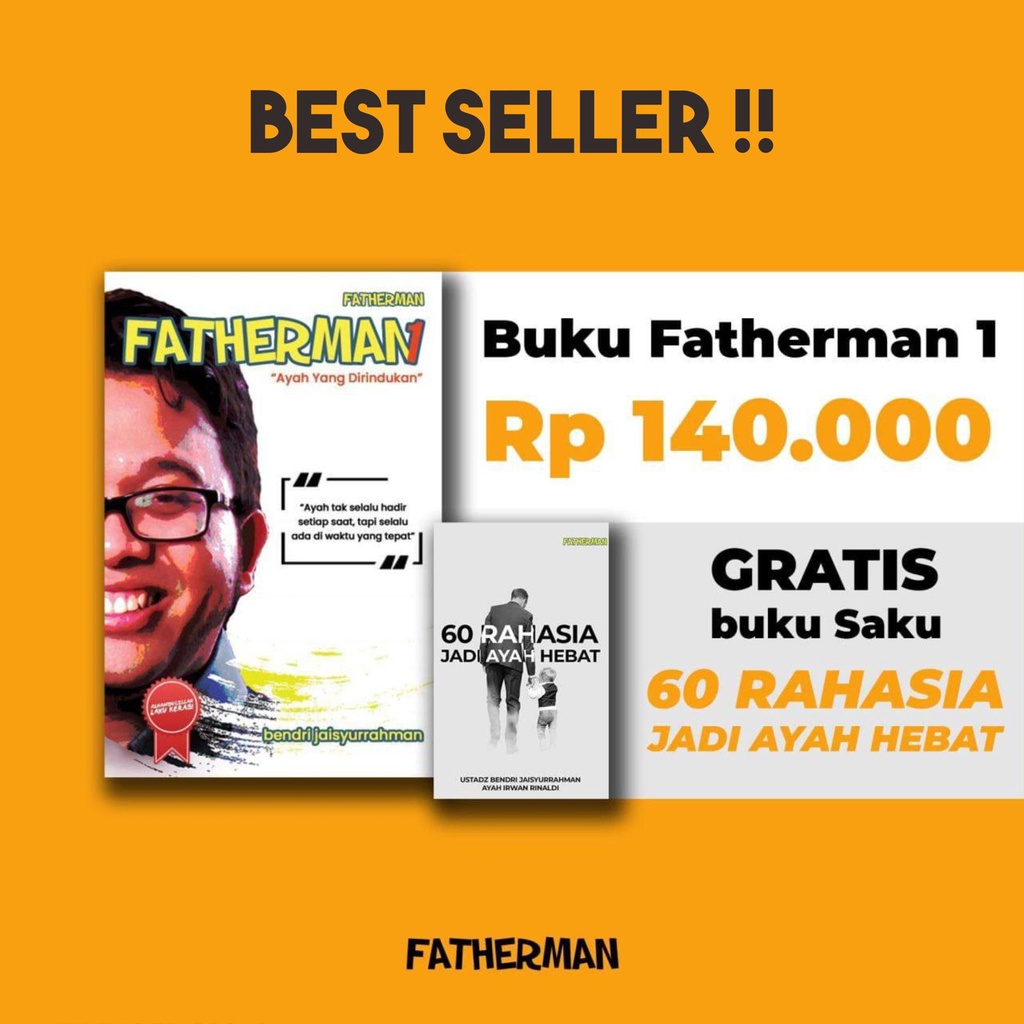 Jual Fatherman Menjadi Ayah yang Dirindukan Bendri Jaisyurrahman ...