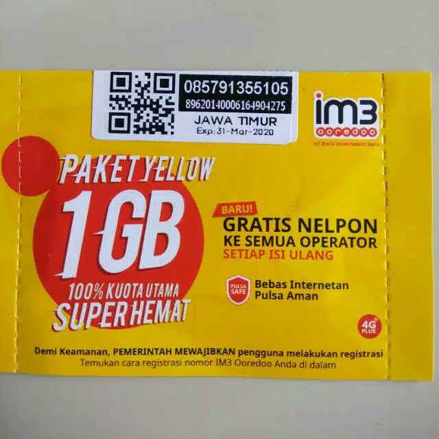 Jual PERDANA INDOSAT REGULER 0k SEGEL | Shopee Indonesia