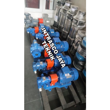 Jual Pompa Gear Pump Rotor RK 55 motor 1,5kw 2hp 220Volt Pmpa Cairan ...