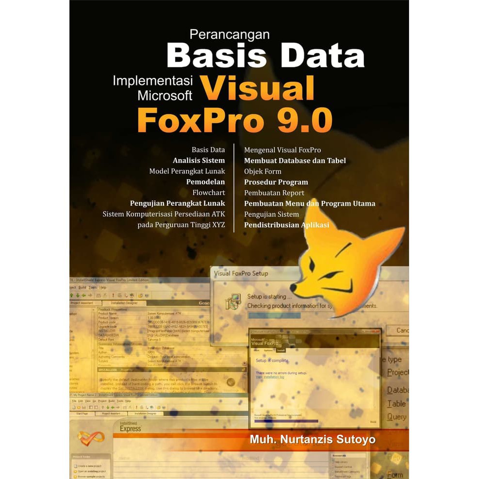 Jual Perancangan Basis Data Implementasi Microsoft Visual Foxpro 9.0 ORIGINAL Deepublish ...