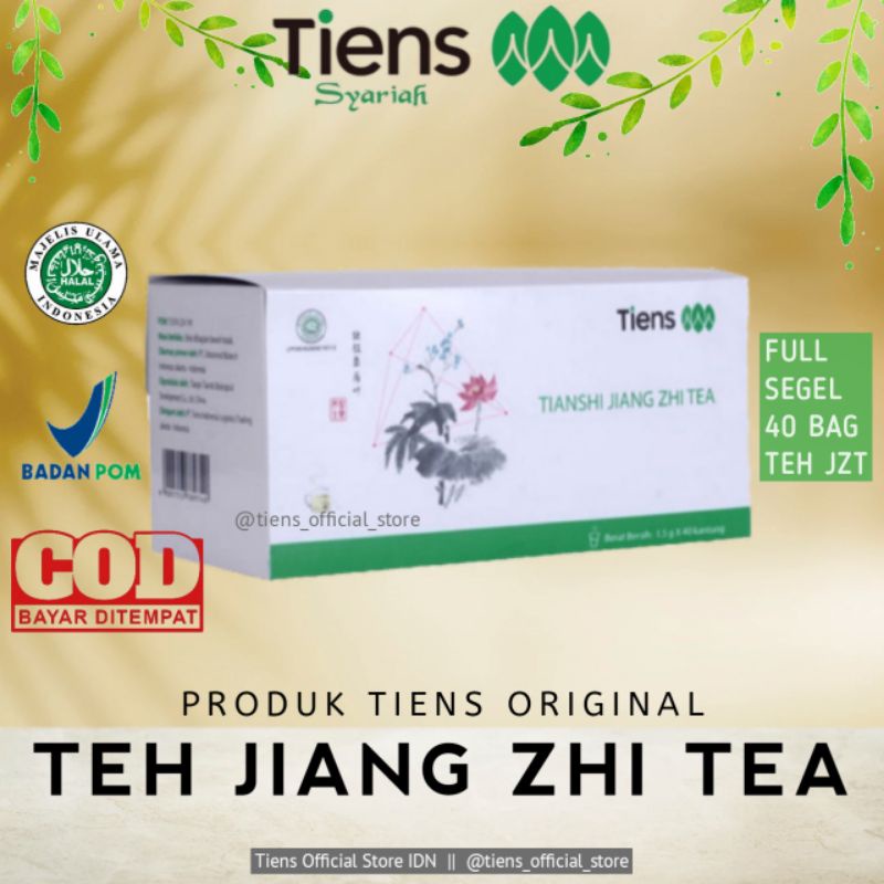 Jual Teh Tiens Pelangsing Badan Cepat Ampuh Jiang Zhi Tea | Penurun ...