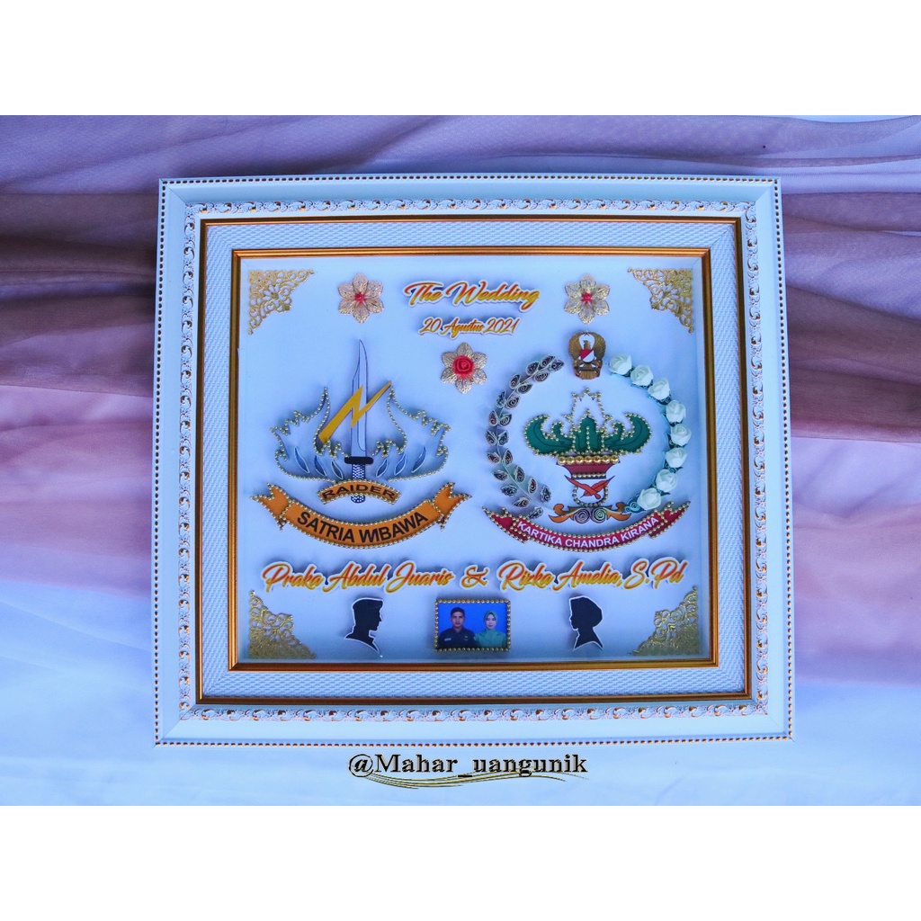 Jual Mahar Pernikahan Logo Profesi Mahar Logo Instansi TNI POLRI Mahar ...