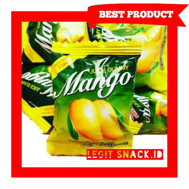Jual Permen Jelly Mangga / Permen Jeli Kiloan Manga / Mango Jely Gummy Yupi Candy | Shopee Indonesia