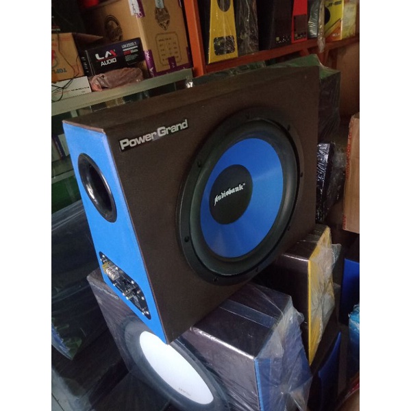 Jual AUDIO MOBIL,SUBWOOFER AKTIF/ BASSTUBE AKTIF AUDIOBANK 12" SUARA ...
