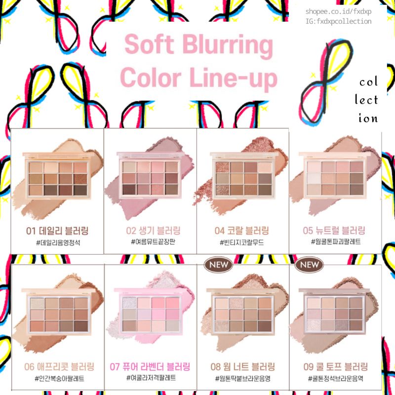 Jual [ READY 🇮🇩 02 Lively Blurring Special Set + Soft Fixing Stick ...