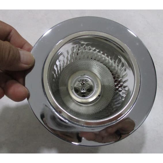 Jual Downlight 3 inch Silver Model Philips/Fiting Fitting Lampu Tanam 3 ...