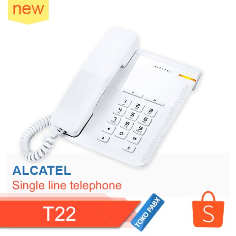Jual Alcatel T22 Single Line Telephone Analog | Shopee Indonesia