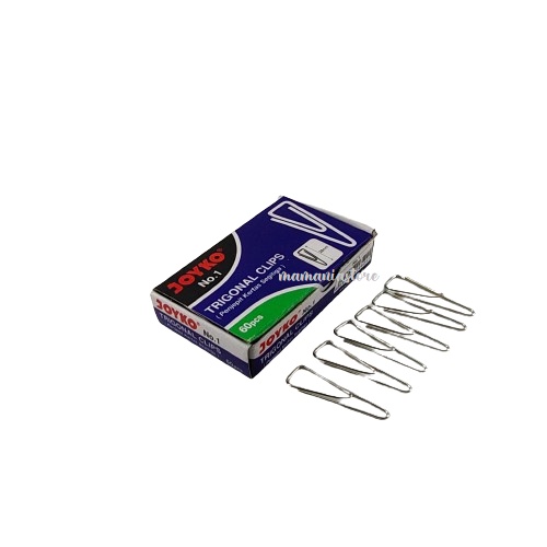 Jual JOYKO PAPER CLIP NO. 1 / NO. 3 / NO. 5 TRIAGONAL CLIP / PENJEPIT ... Jual JOYKO PAPER CLIP NO. 1 / NO. 3 / NO. 5 TRIAGONAL CLIP / PENJEPIT ...