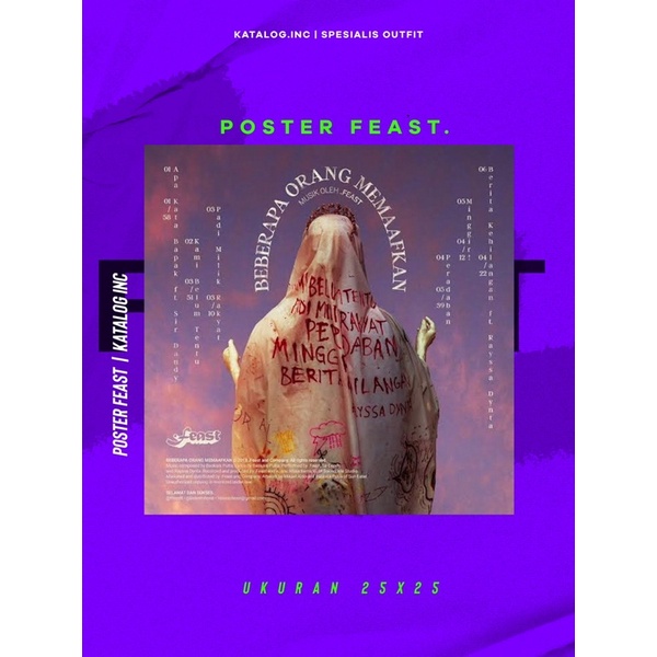 Jual Poster band feast / Feast. uang Muka / selamat sukses | Shopee ...