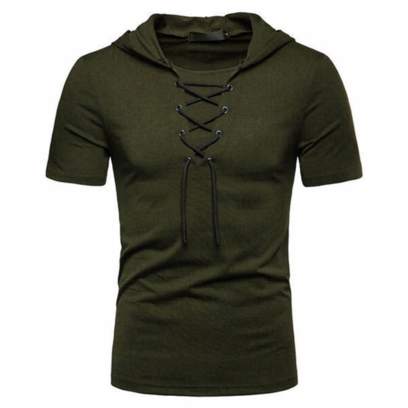 Jual Kaos Hoodie Pria Model Tali Hudie Original Lengan Pendek Hodi ...