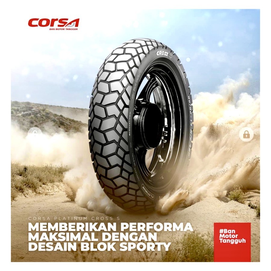 Jual Ban Yamaha NMAX Corsa Cross S 120/70-13 ( Depan ) | Shopee Indonesia