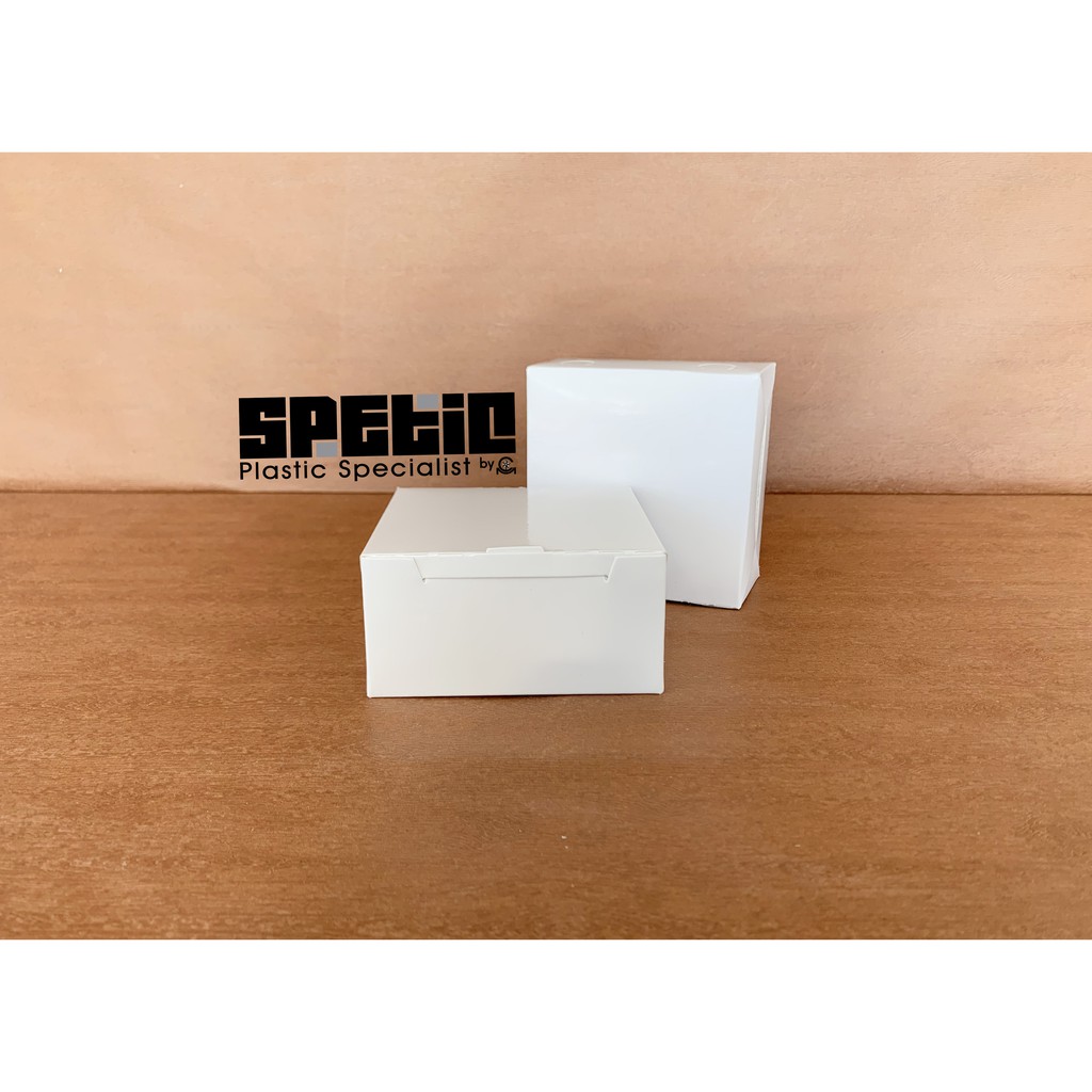 Jual Paper Box Bento Kecil Putih / Paper Bento Box Kecil / Dus Kotak ...